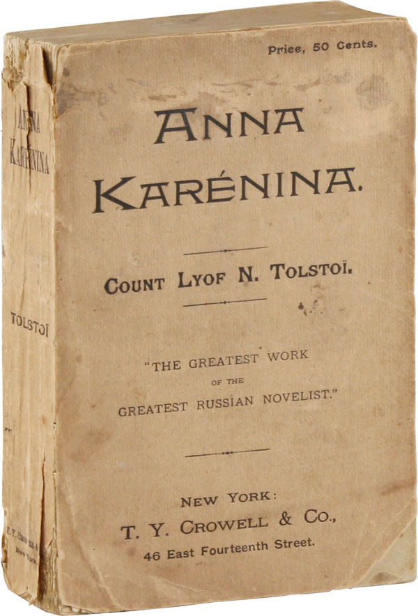 Anna Karenina Book First Edition