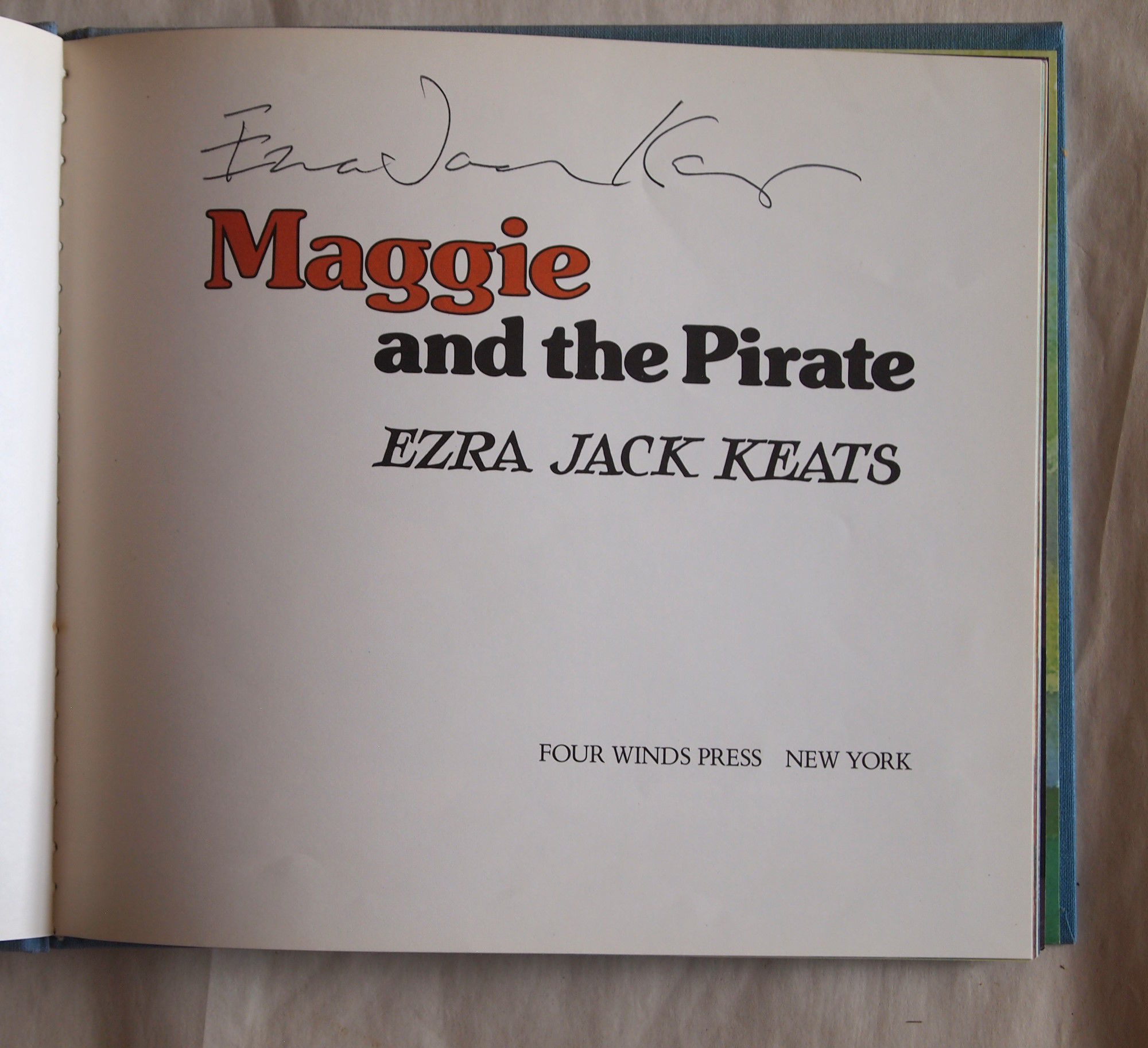 BIBLIO | Maggie and the Pirate by Keats, Ezra Jack | Hardcover | 1979 ...