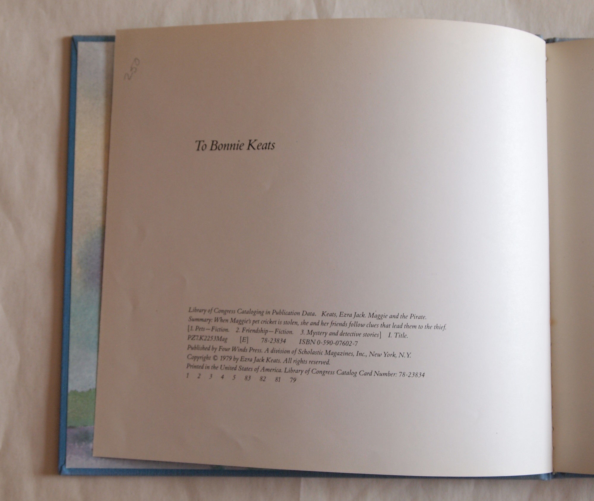 BIBLIO | Maggie and the Pirate by Keats, Ezra Jack | Hardcover | 1979 ...