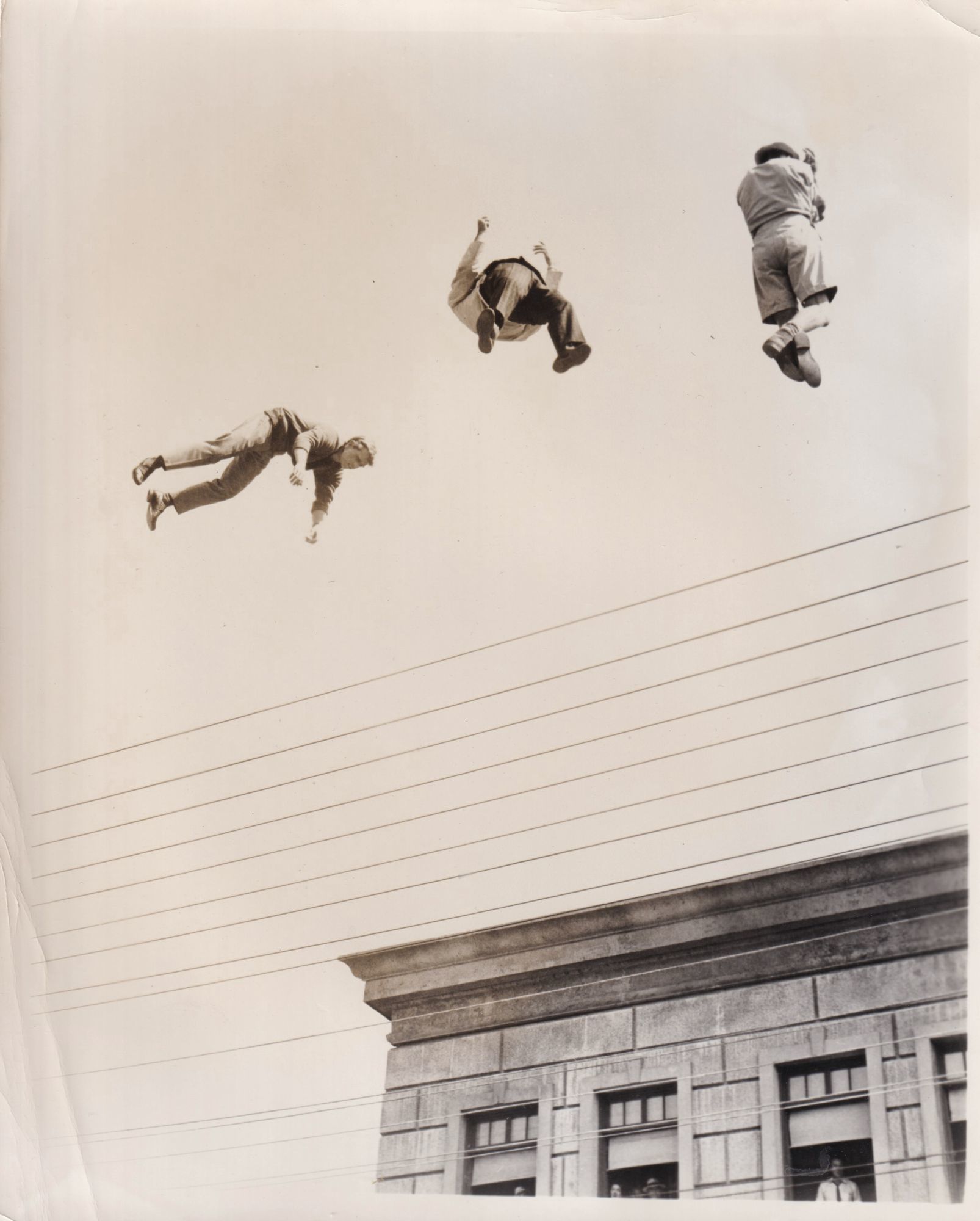 It's a Mad Mad Mad Mad World (Three original photographs from the set ...