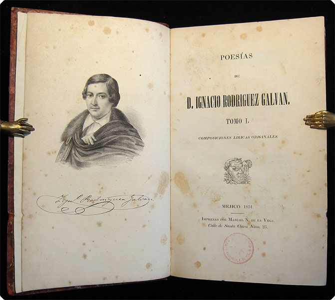 Poesías de D. Ignacio Rodriguez Galvan. by Rodríguez Galván, Ignacio ...