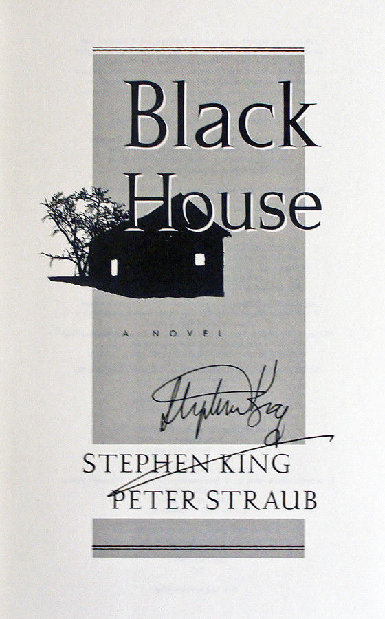 Black House (Stephen King Signed & JSA-Certified 1st Ed) by Stephen ...