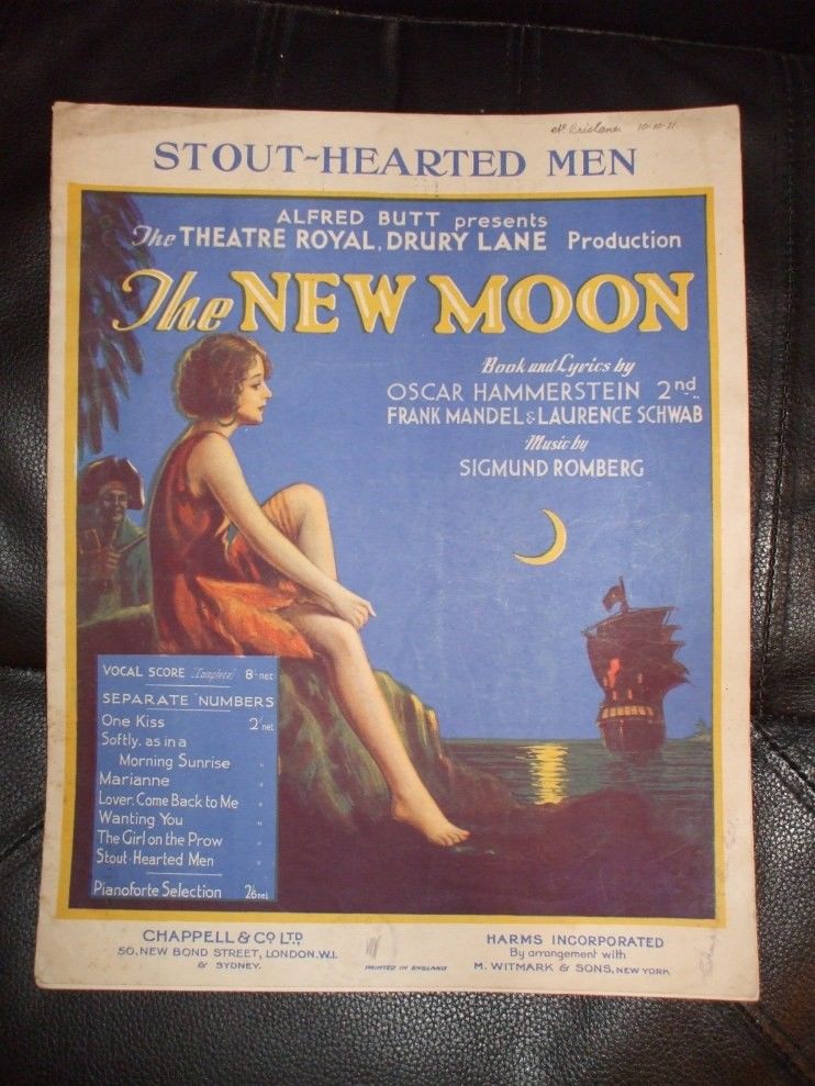 Stout-Hearted Men from The New Moon by HAMMERSTEIN Oscar & Sigmund ...