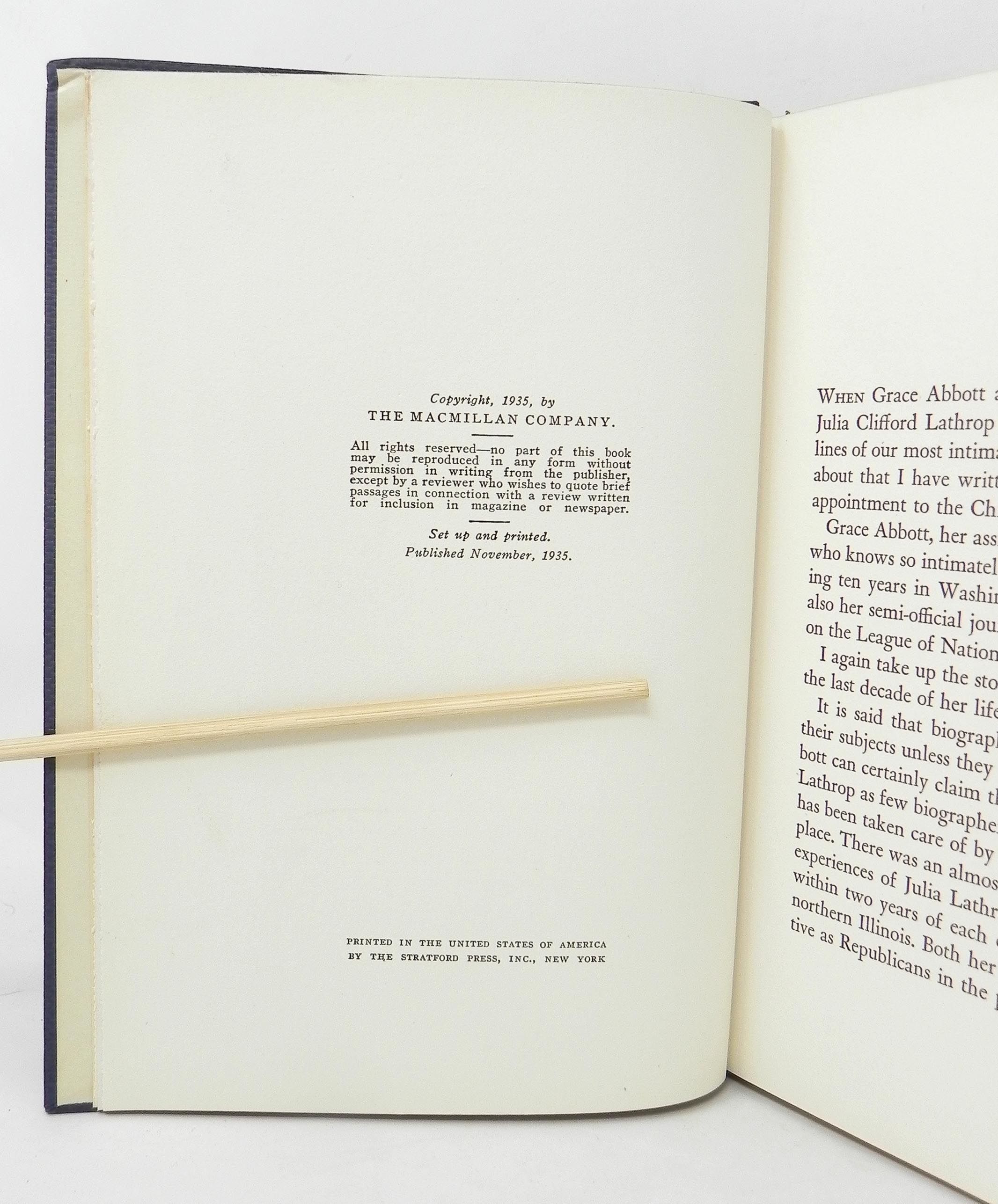 Julia Lathrop Quotes UI Press | Jane Addams | My Friend, Julia Lathrop