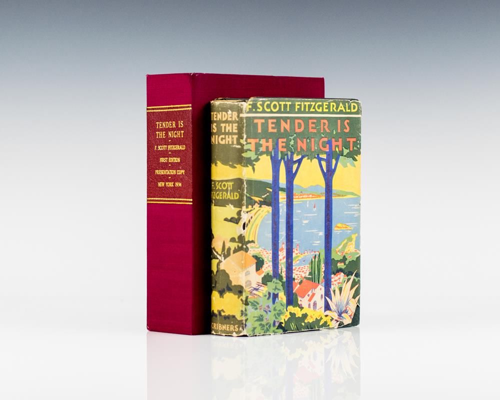 Tender Is The Night. A Romance. Decorations by Edward Shenton. by ...