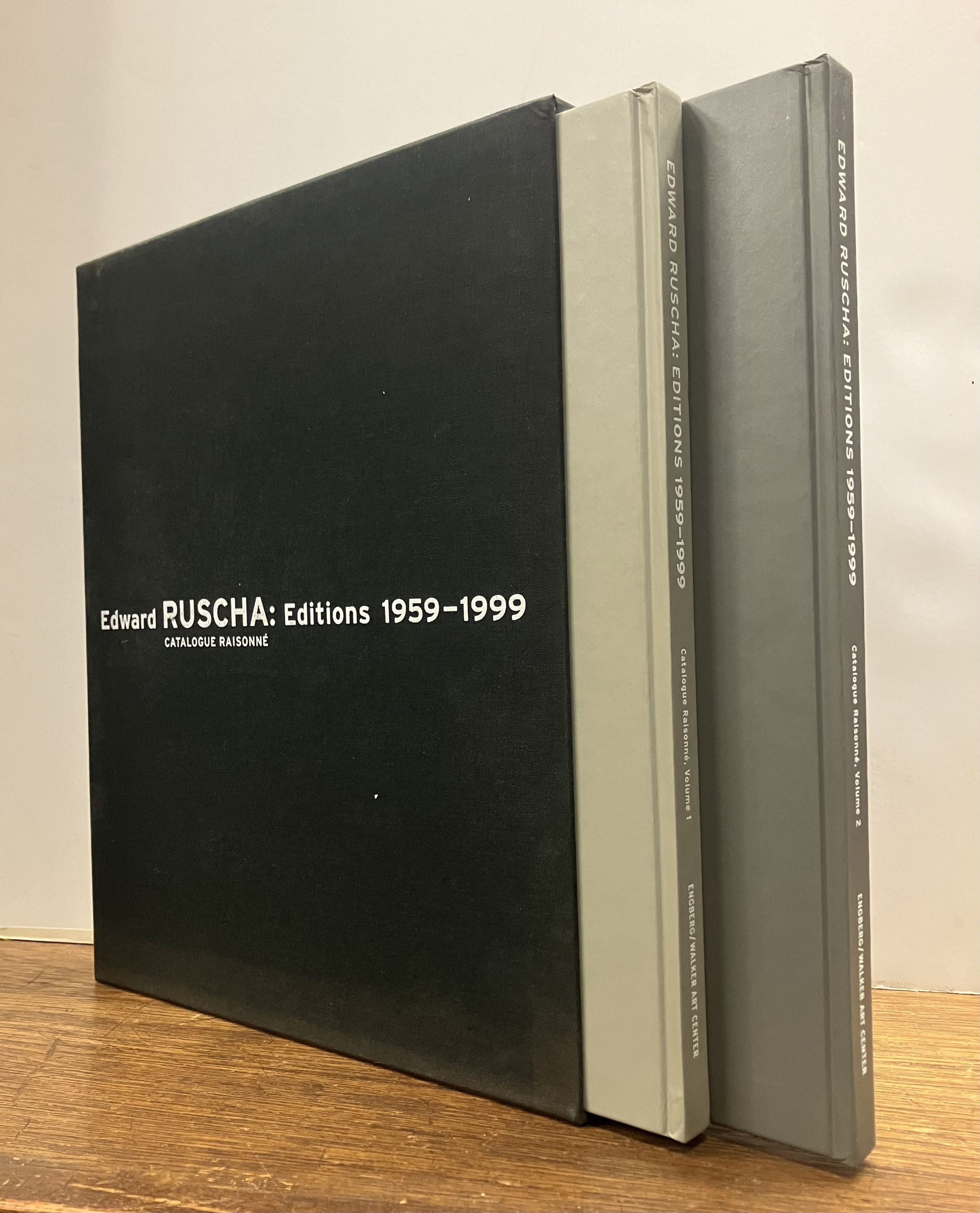 Edward Ruscha: Editions 1959-1999, Catalogue Raisonne by RUSCHA, Edward ; ENGBERG, Siri ...
