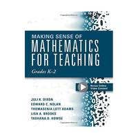 BIBLIO | Making Sense of Mathematics for Teaching: Grades K–2 by Dixon ...