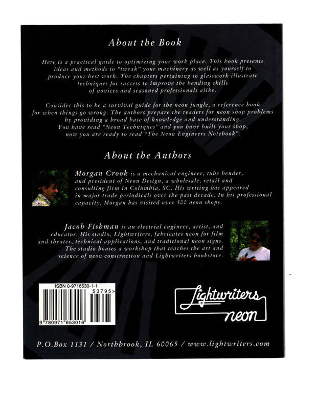 THE NEON ENGINEERS NOTEBOOK. Collectible Practical Engineering ...