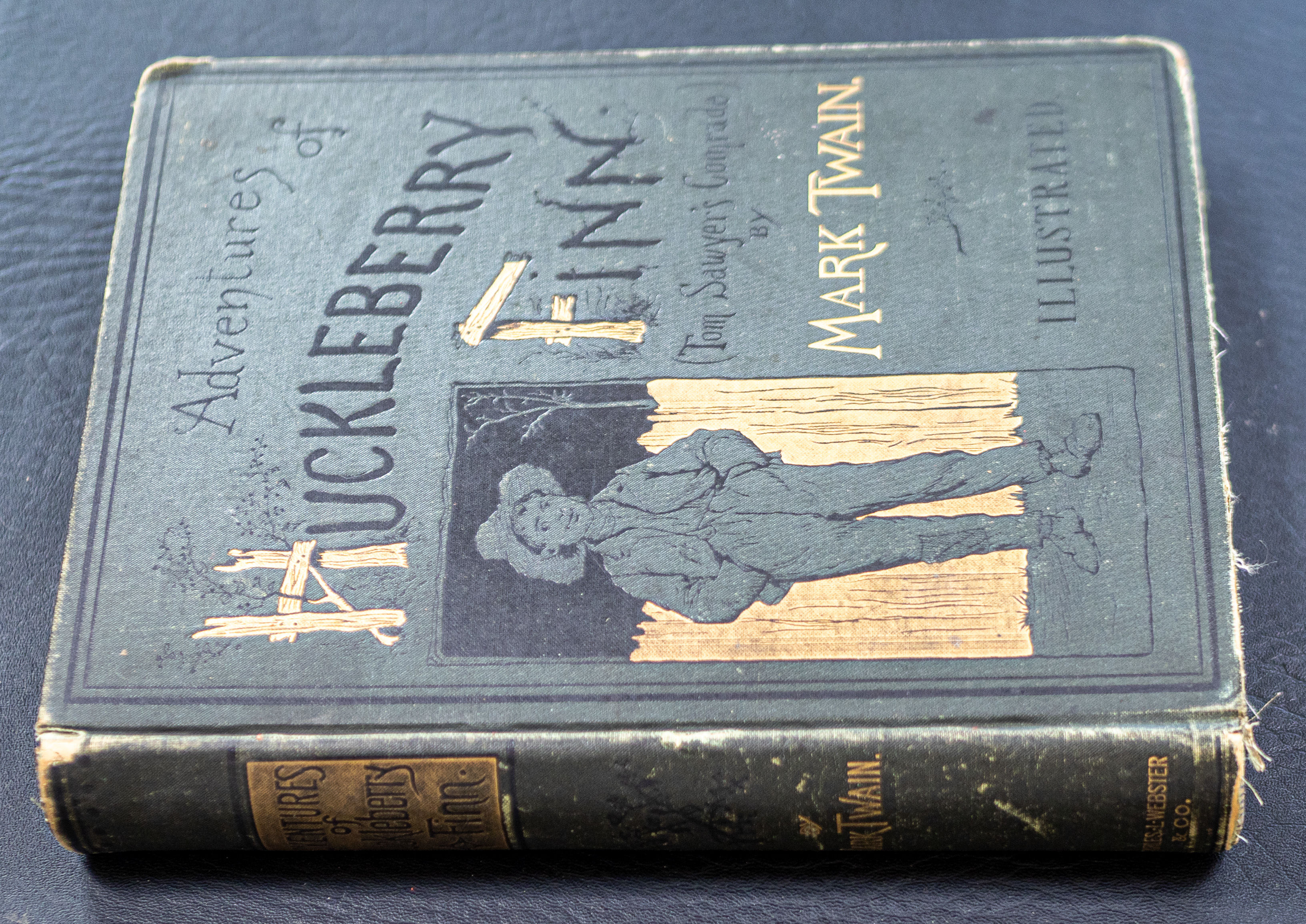 Adventures of Huckleberry Finn (Tom Sawyer's Comrade). by Twain, Mark ...