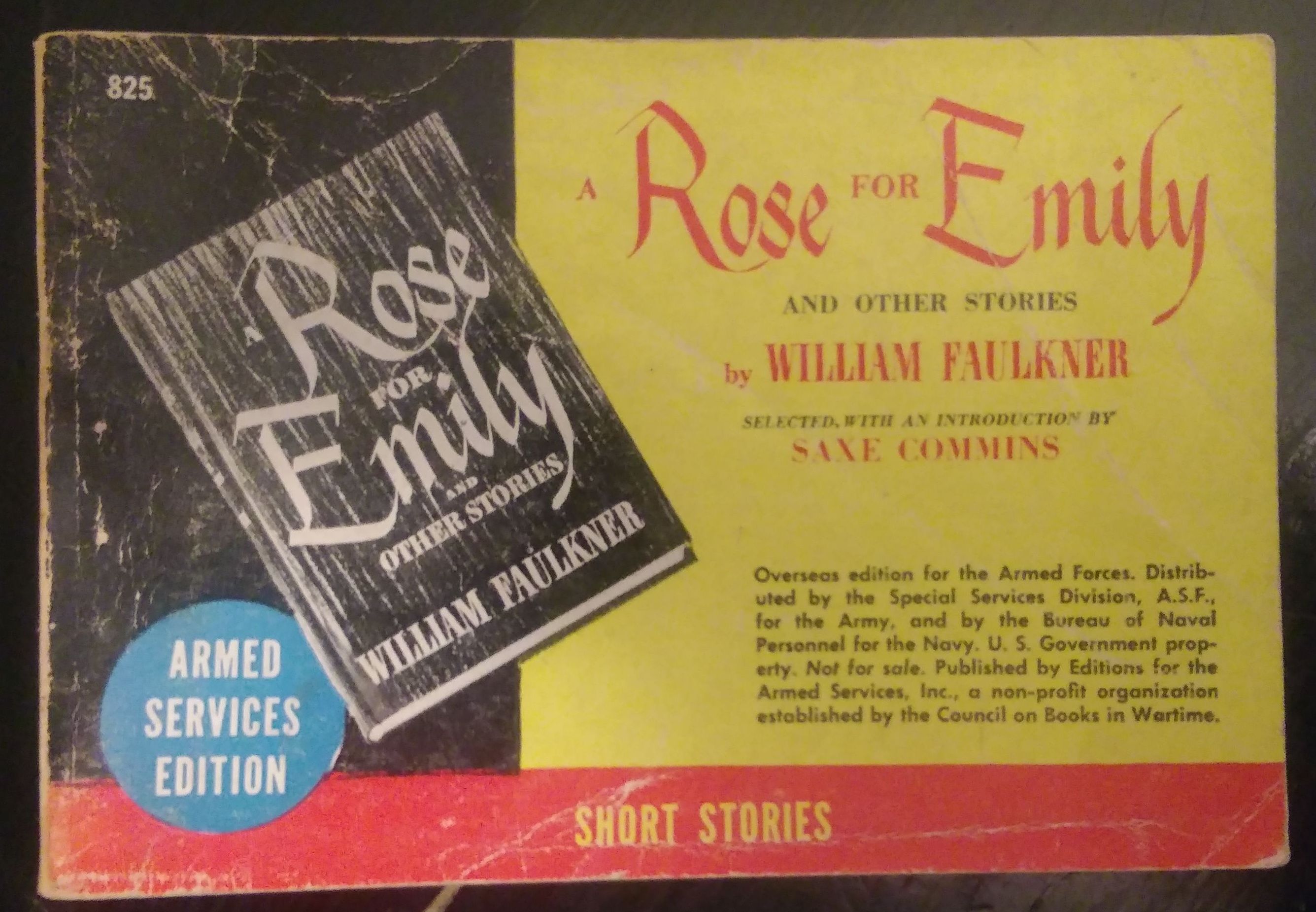 William Faulkner A Rose For Emily