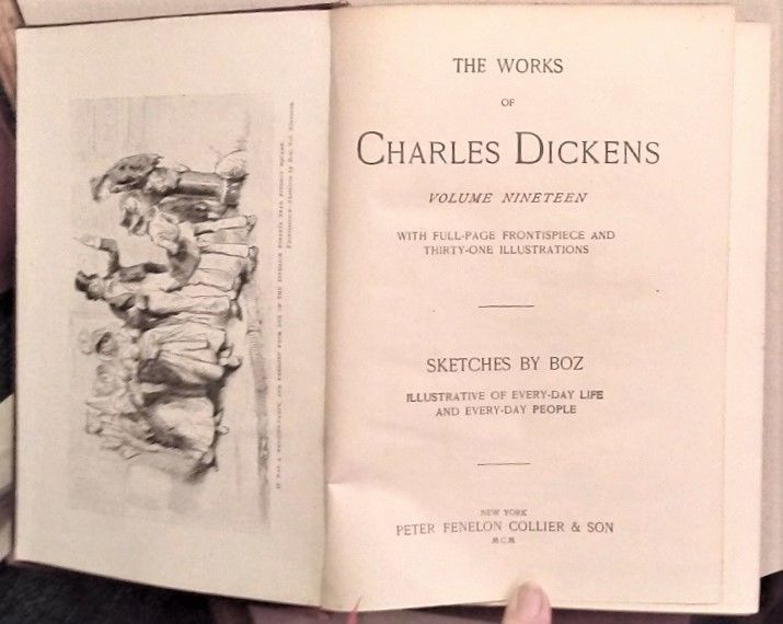 DICKENS' WORKS, FIVE VOLUMES by Charles Dickens | Excellent | 1900 ...