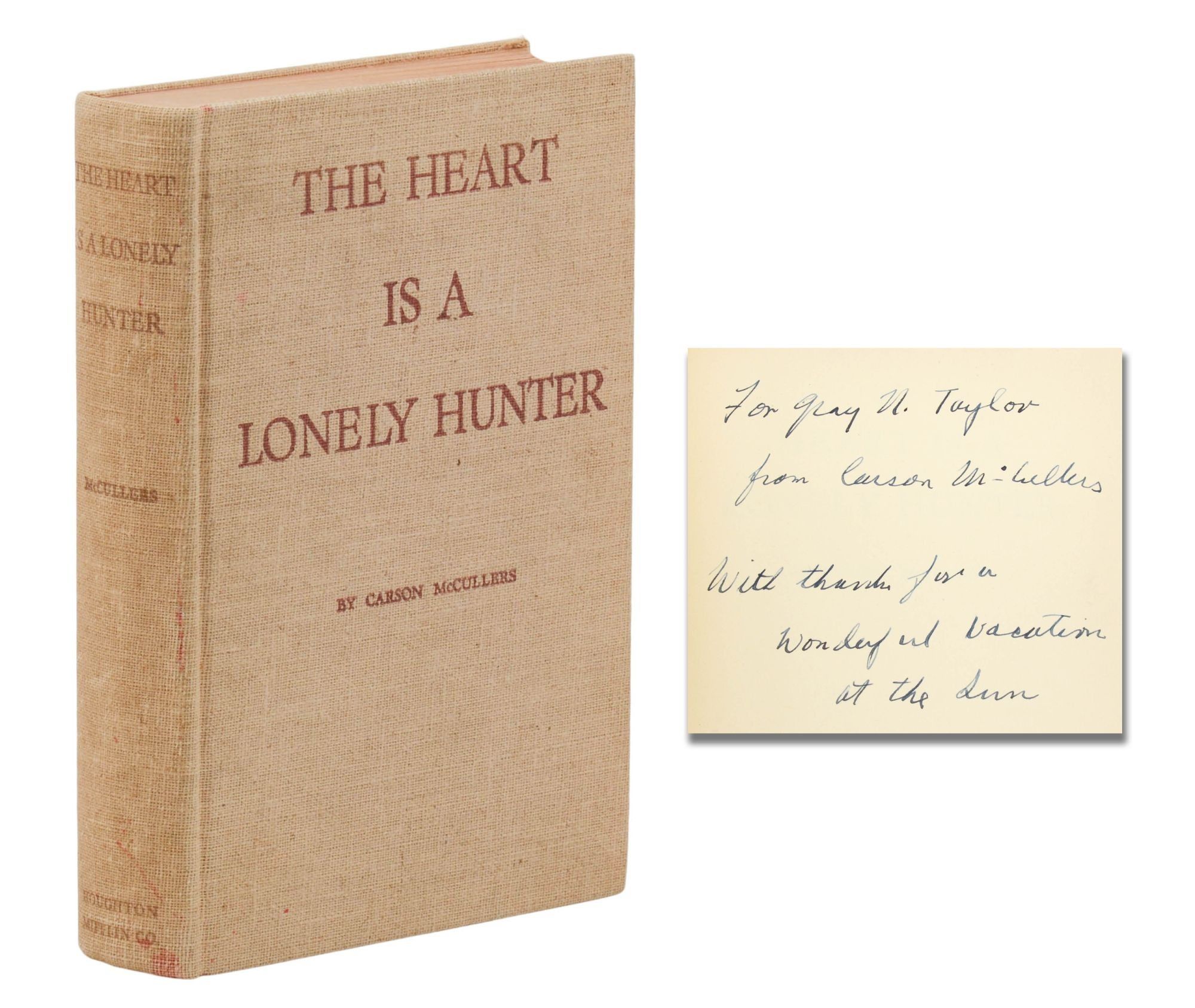 The Heart is a Lonely Hunter by McCullers, Carson | Search for Rare ...