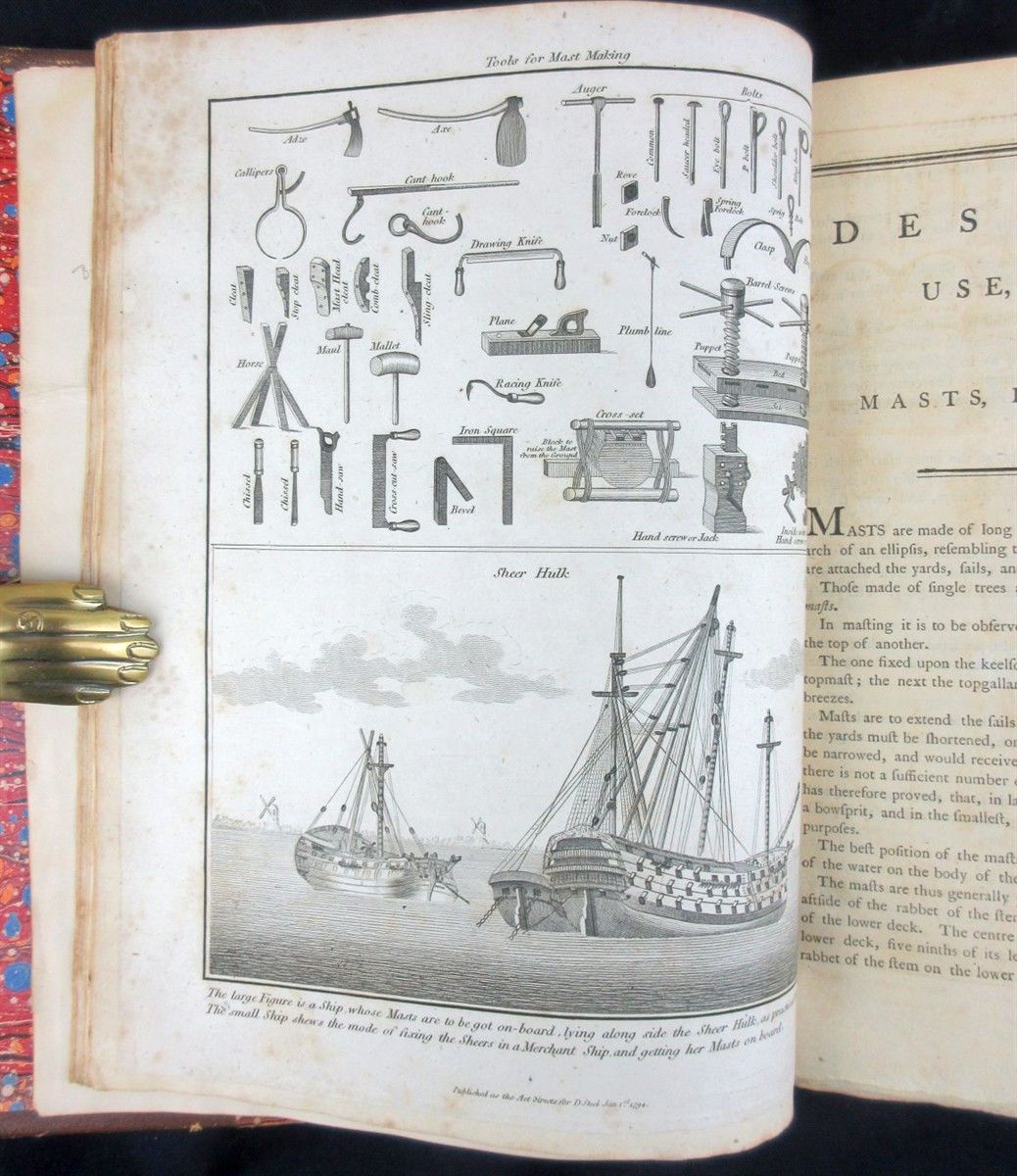 The Elements and Practice of Rigging and Seamanship. Illustrated with ...