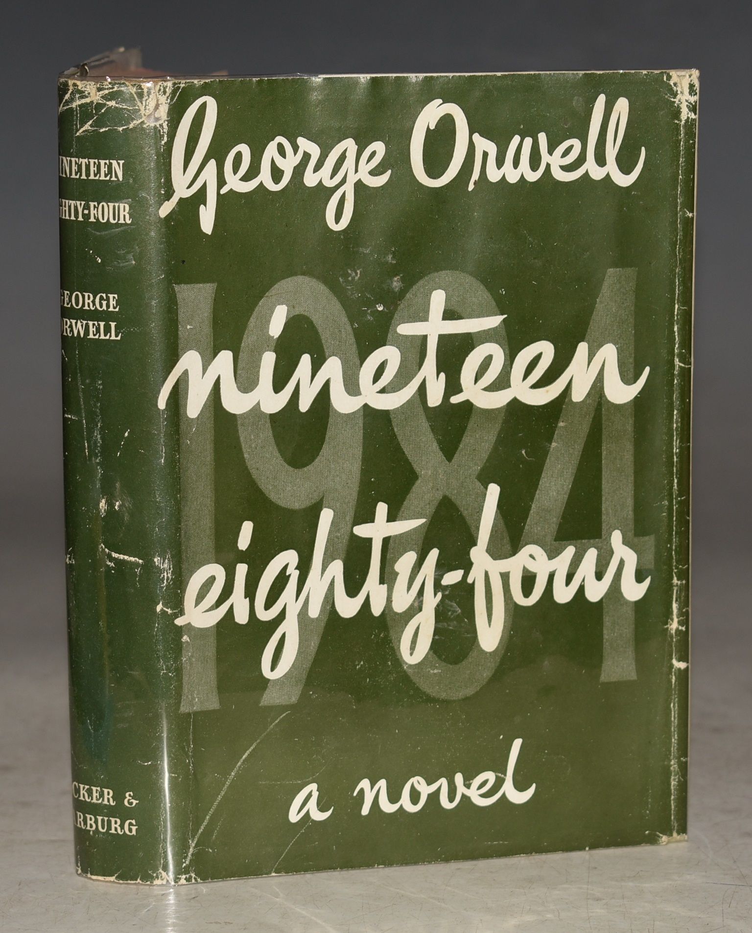 Nineteen Eighty-Four. A Novel. IN DUSTWRAPPERS by ORWELL, GEORGE ...
