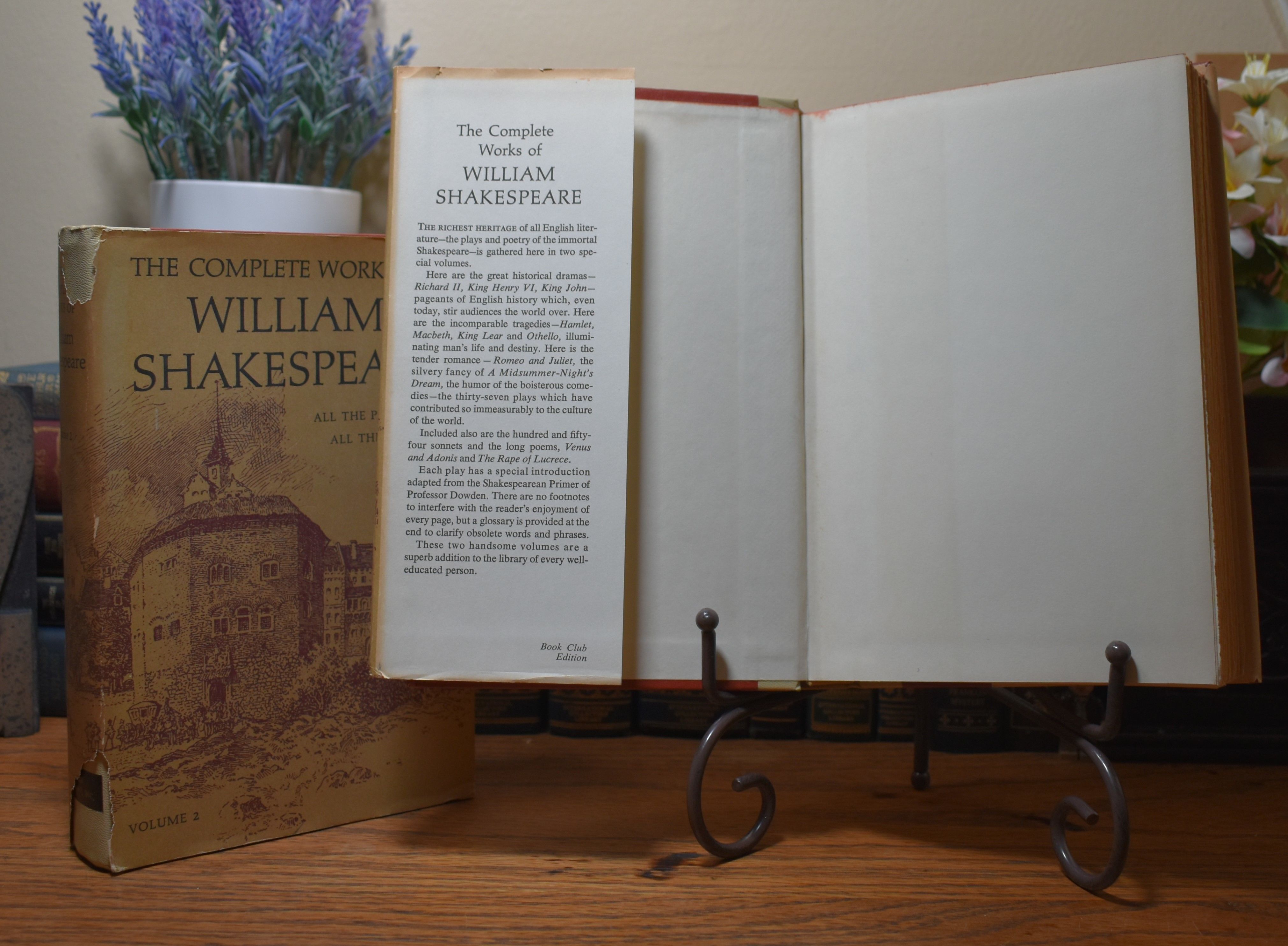 BIBLIO | The Complete Works of William Shakespeare arranged in their ...
