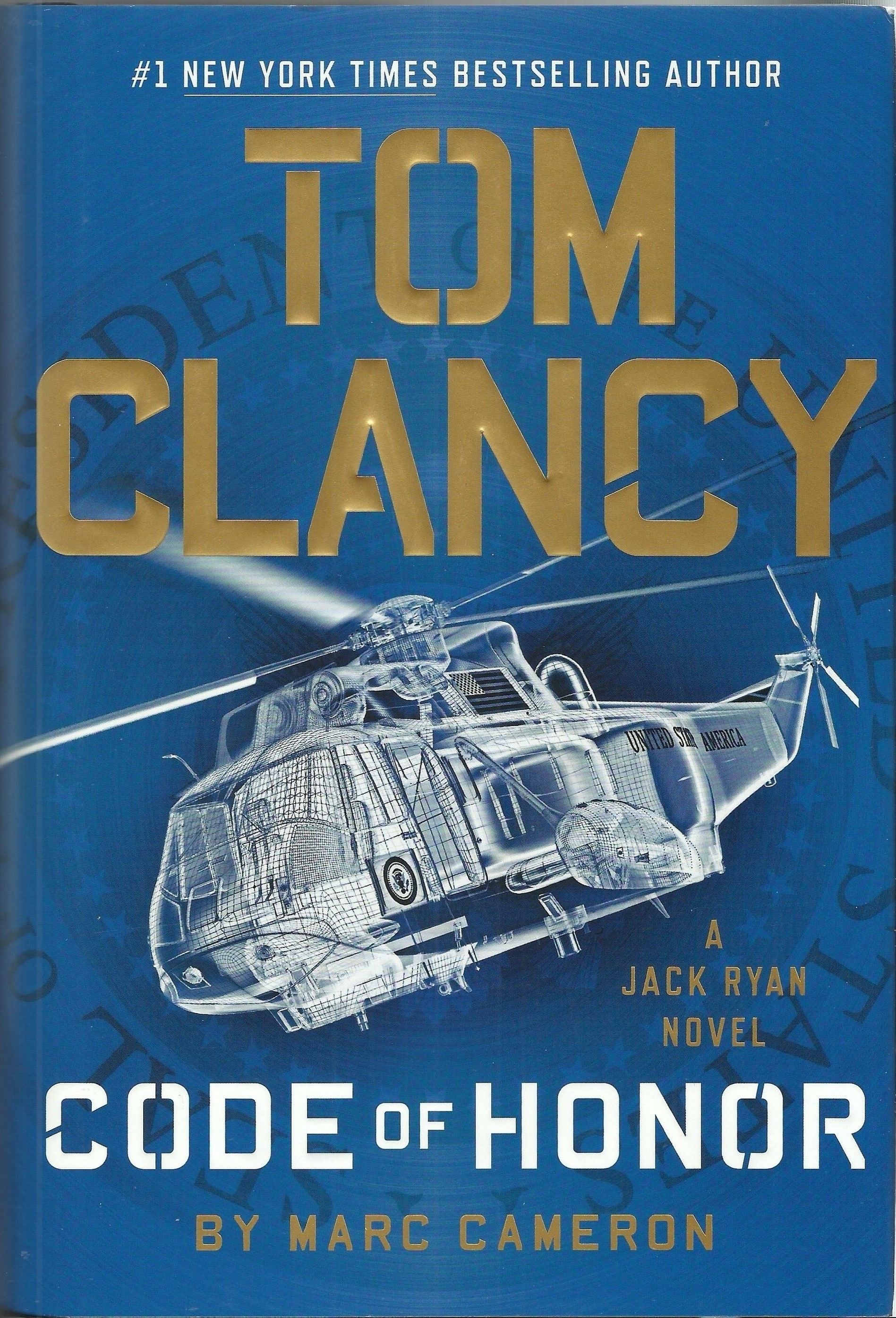Tom Clancy Code of Honor (A Jack Ryan Novel) by Marc Cameron - 1st ...