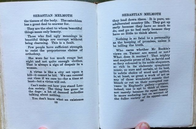 BIBLIO | Sebastian Melmoth by Oscar Wilde | Hatchards | 1911 | Arthur ...