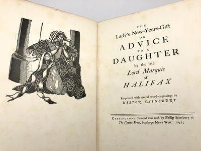 The Lady's New-Years-Gift or Advice to a Daughter by the Late Lord ...