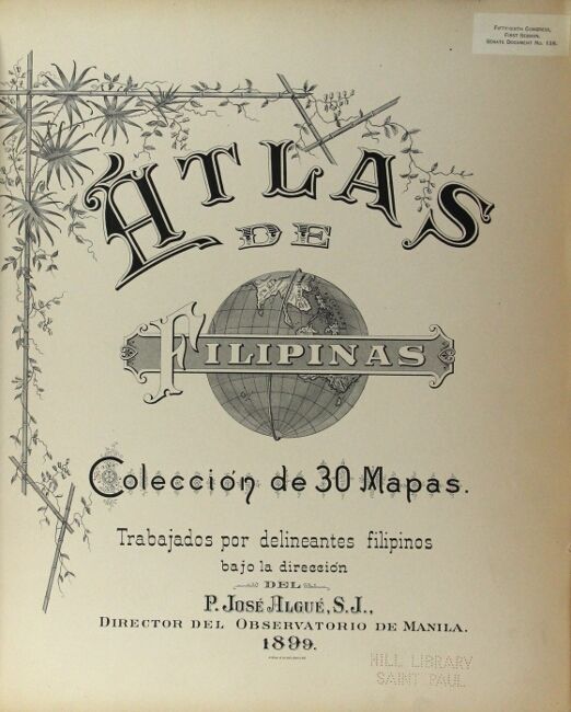 Atlas de Filipinas. Coleccion de 30 mapas. Atlas of the Philippine ...