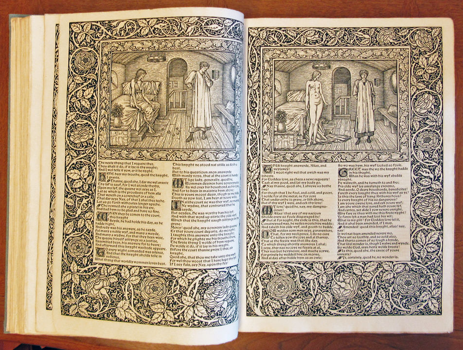 THE WORKS OF GEOFFREY CHAUCER. From the Ellesmere manuscript of The ...