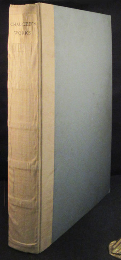 THE WORKS OF GEOFFREY CHAUCER. From the Ellesmere manuscript of The ...