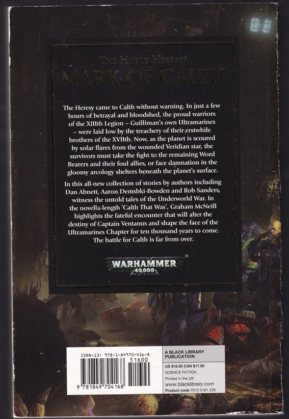 Mark of Calth (Warhammer 40k The Horus Heresy #25) by Dembski-Bowden ...
