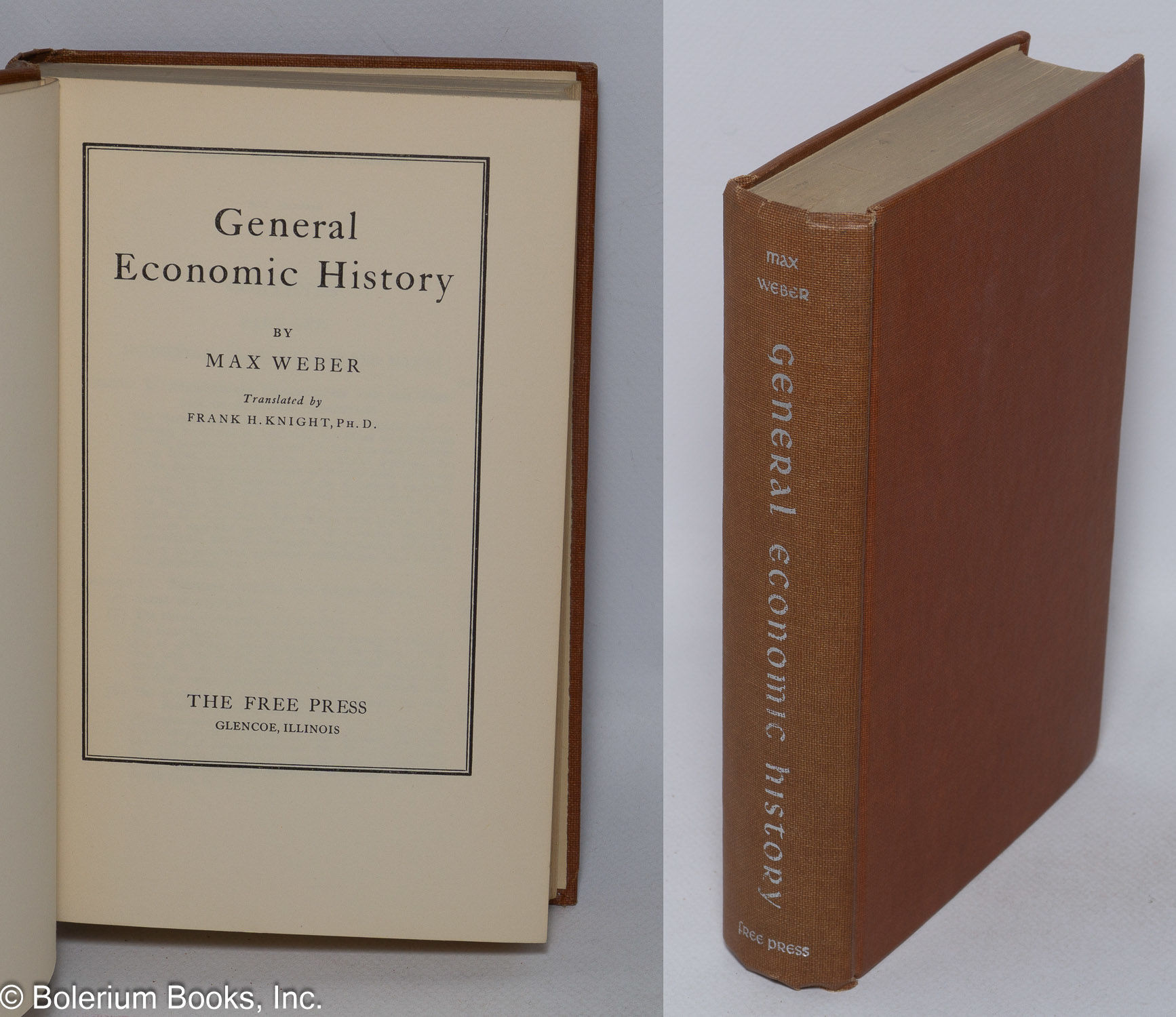General economic history by Weber, Max | Search for Rare Books | ABAA