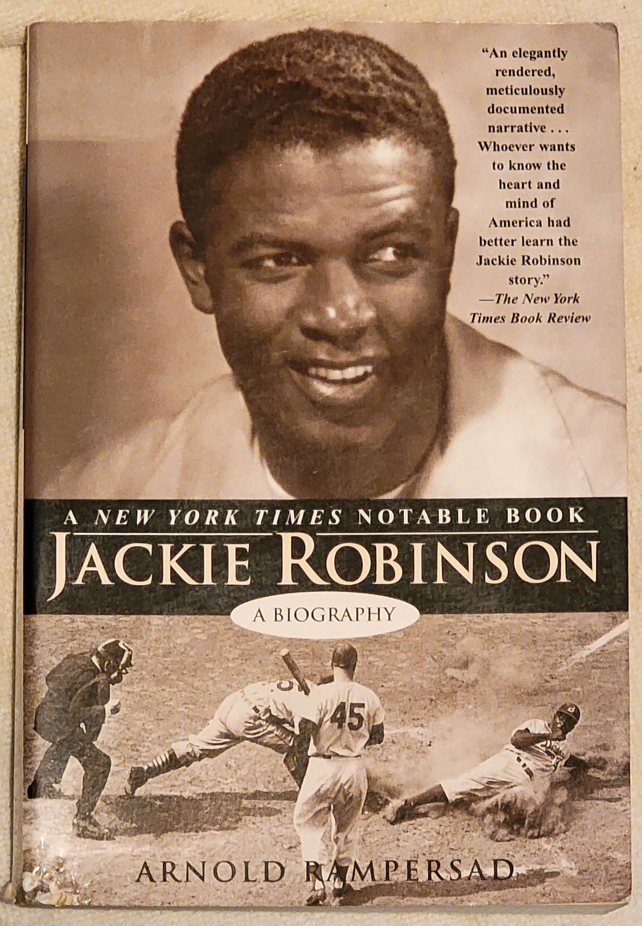 Jackie Robinson A Biography by Arnold Rampersad | Soft cover ...