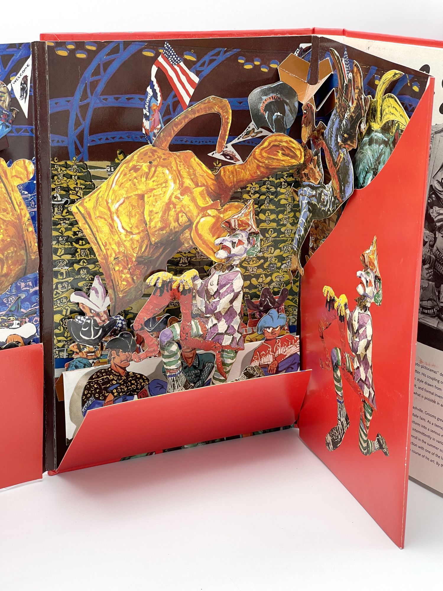 Red Grooms Ruckus Rodeo by GROOMS, Red; Barbara HASKELL | Hardcover ...