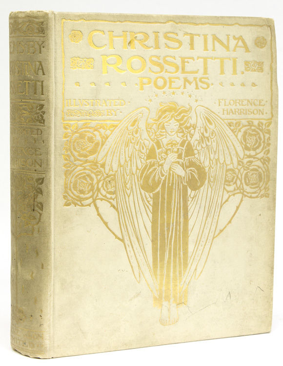 Poems by Rossetti, Christina | Illustrated with 36 tipped in colour ...