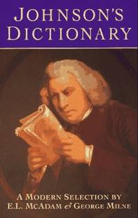 'Johnson's Dictionary by Johnson, Samuel