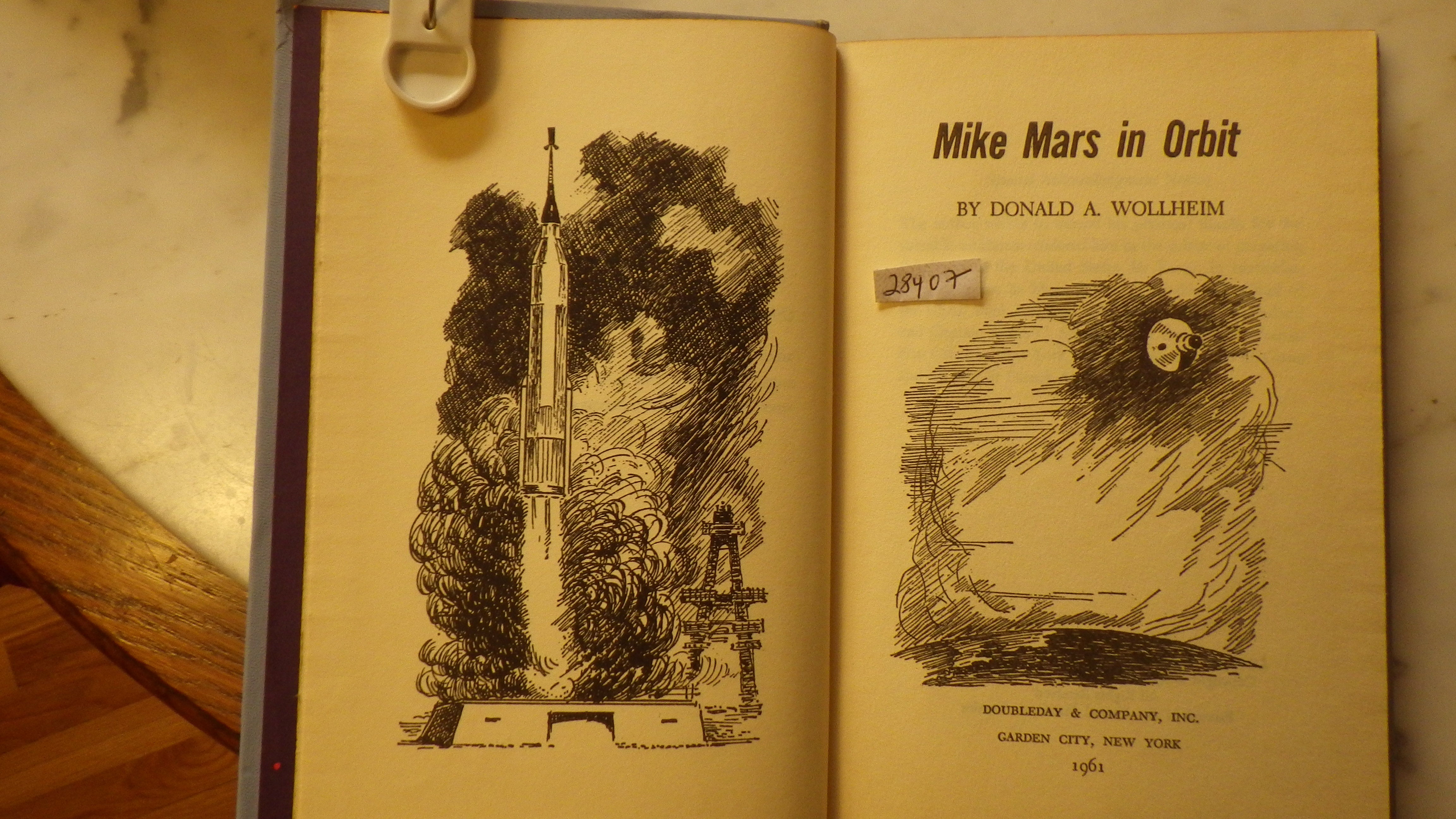 Mike Mars in Orbit, Series#4 , The Big Day in Mike's Life Has Been ...