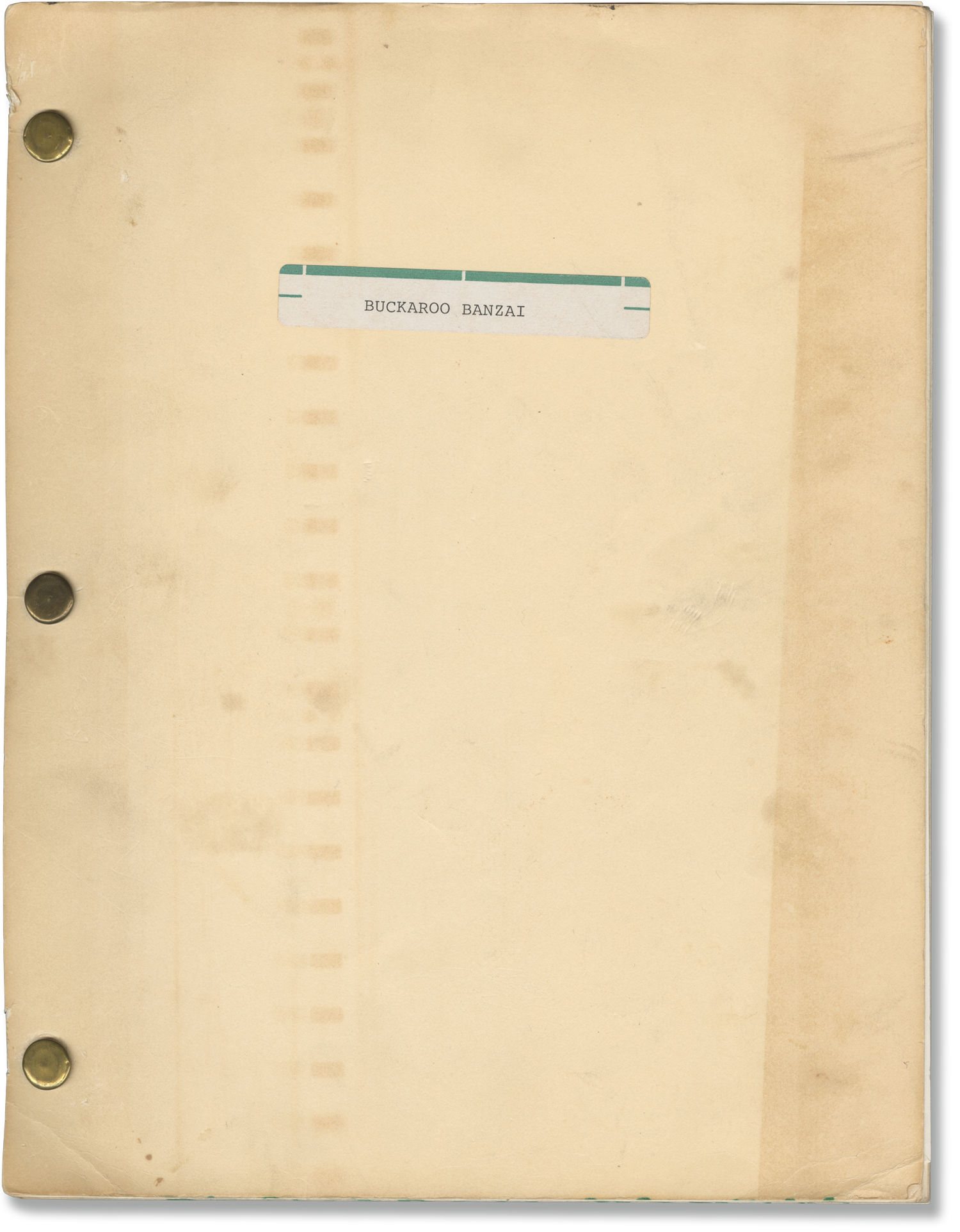 The Adventures of Buckaroo Banzai Across the 8th Dimension [Shields ...