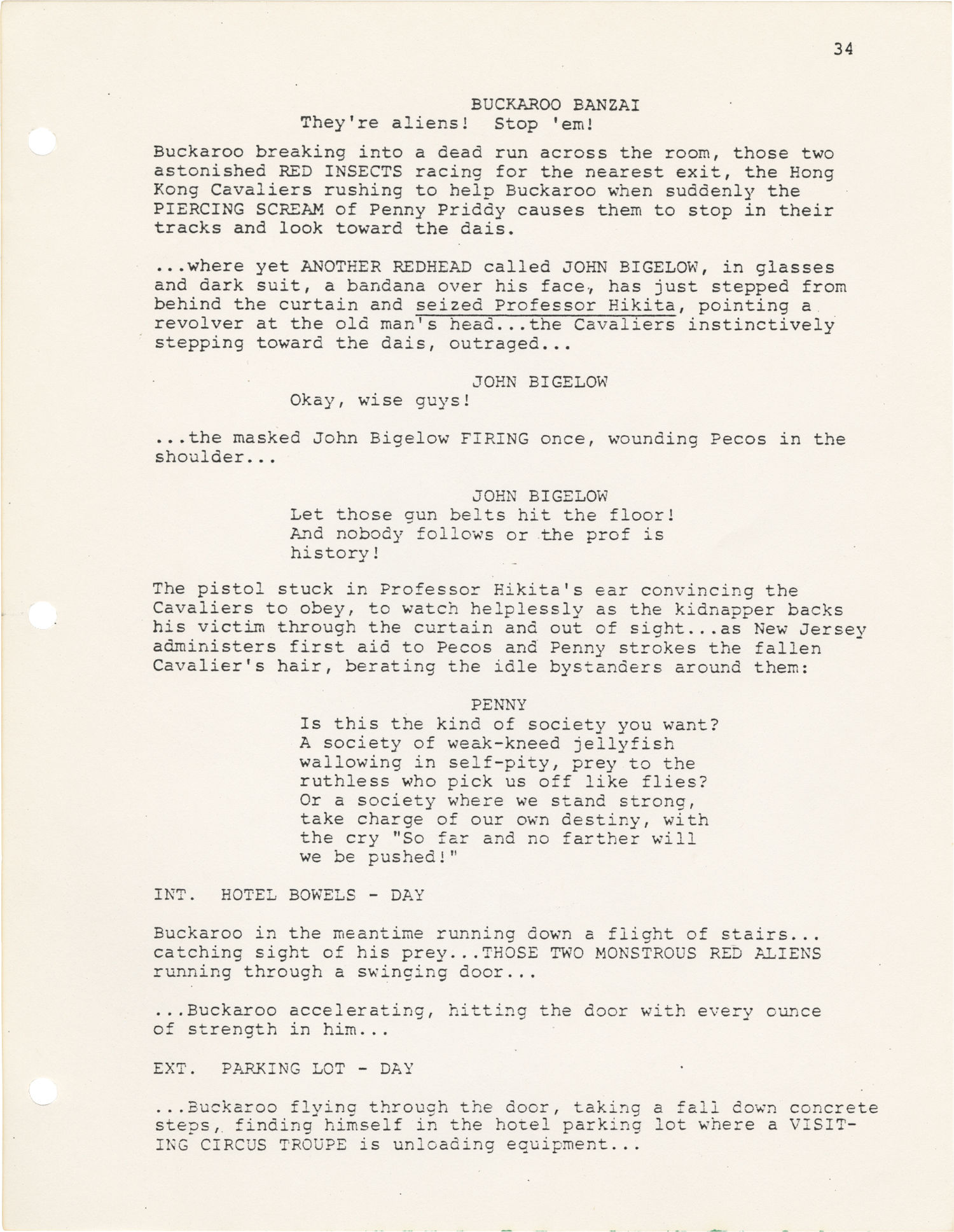 The Adventures of Buckaroo Banzai Across the 8th Dimension [Shields ...