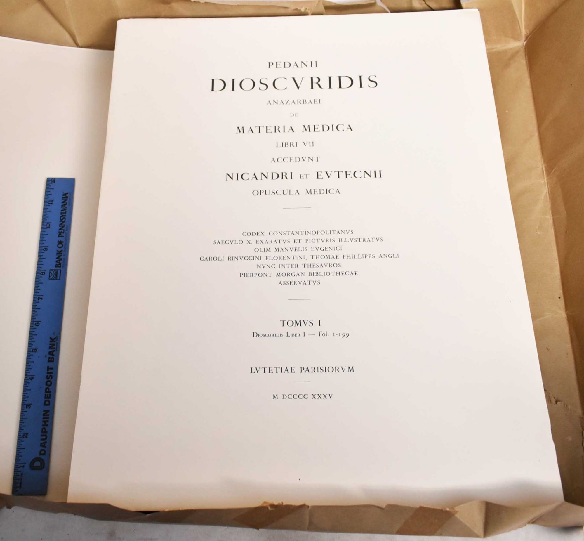 Pedanii Dioscvridis Anazarbaei De materia medica libri VII by ...