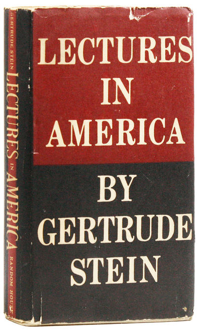 Lectures in America by STEIN, Gertrude | [1935] | Random House | Biblio