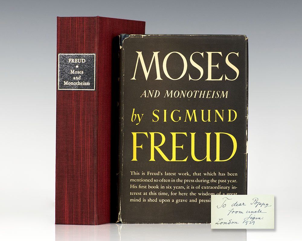 Moses And Monotheism. by Freud, Sigmund | 1939 | Alfred A. Knopf | Biblio