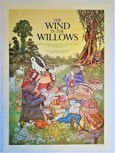 The Wind In The Willows Book Cover
