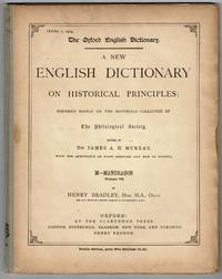 A new English dictionary on historical principles; founded mainly on the materials collected by ...