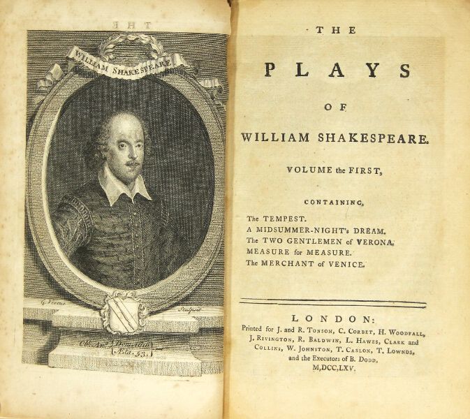 The plays of William Shakespeare, in eight volumes, with the ...