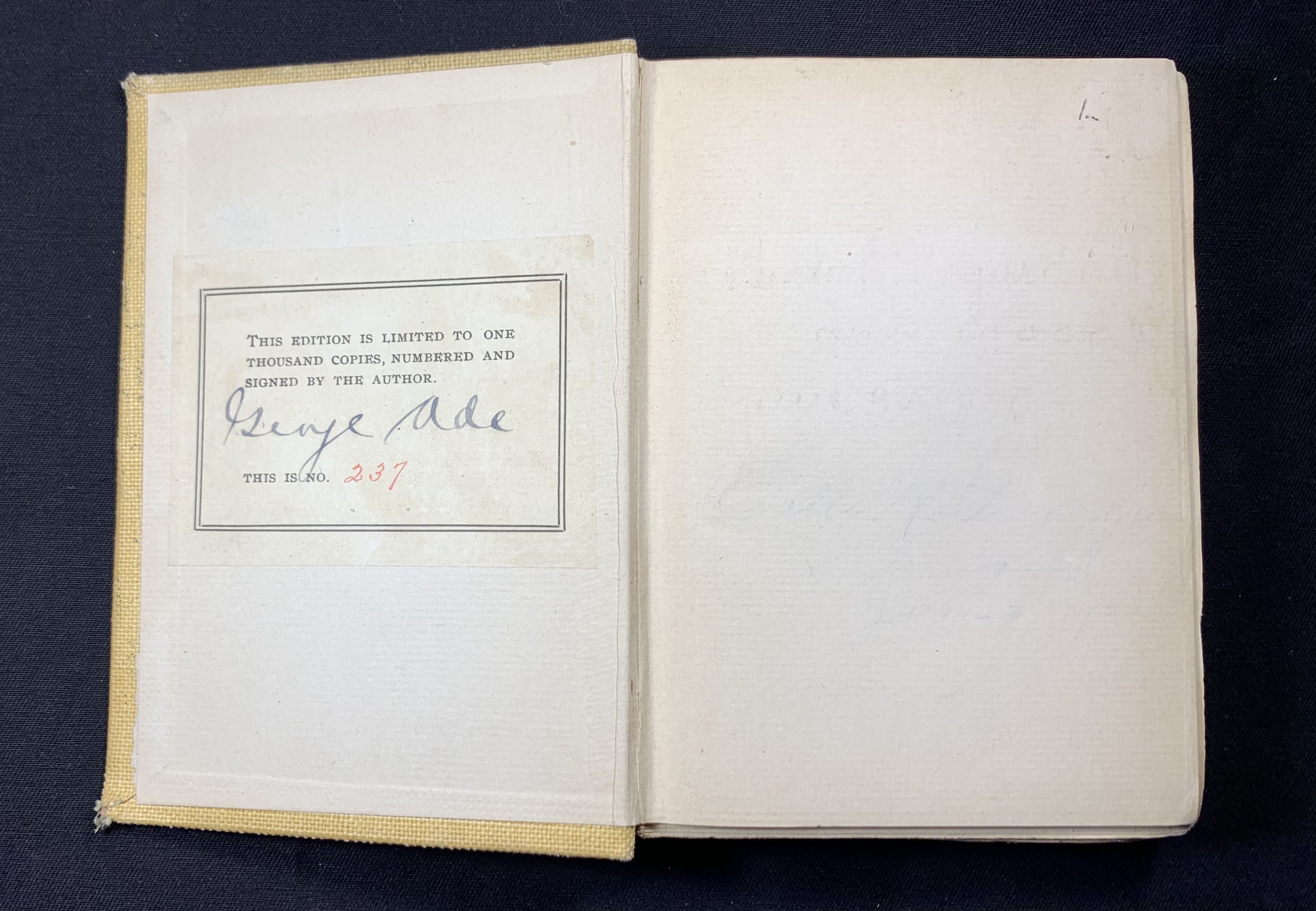 Fables in Slang. by GEORGE ADE (Signed) | Original decorated cloth ...
