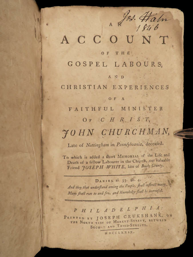 An account of the Gospel labours, and Christian experiences of a ...