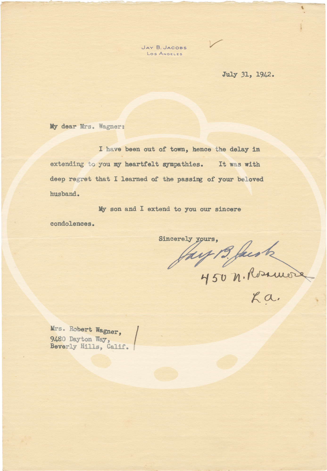 Archive of original letters and telegrams to publisher and progressive ...