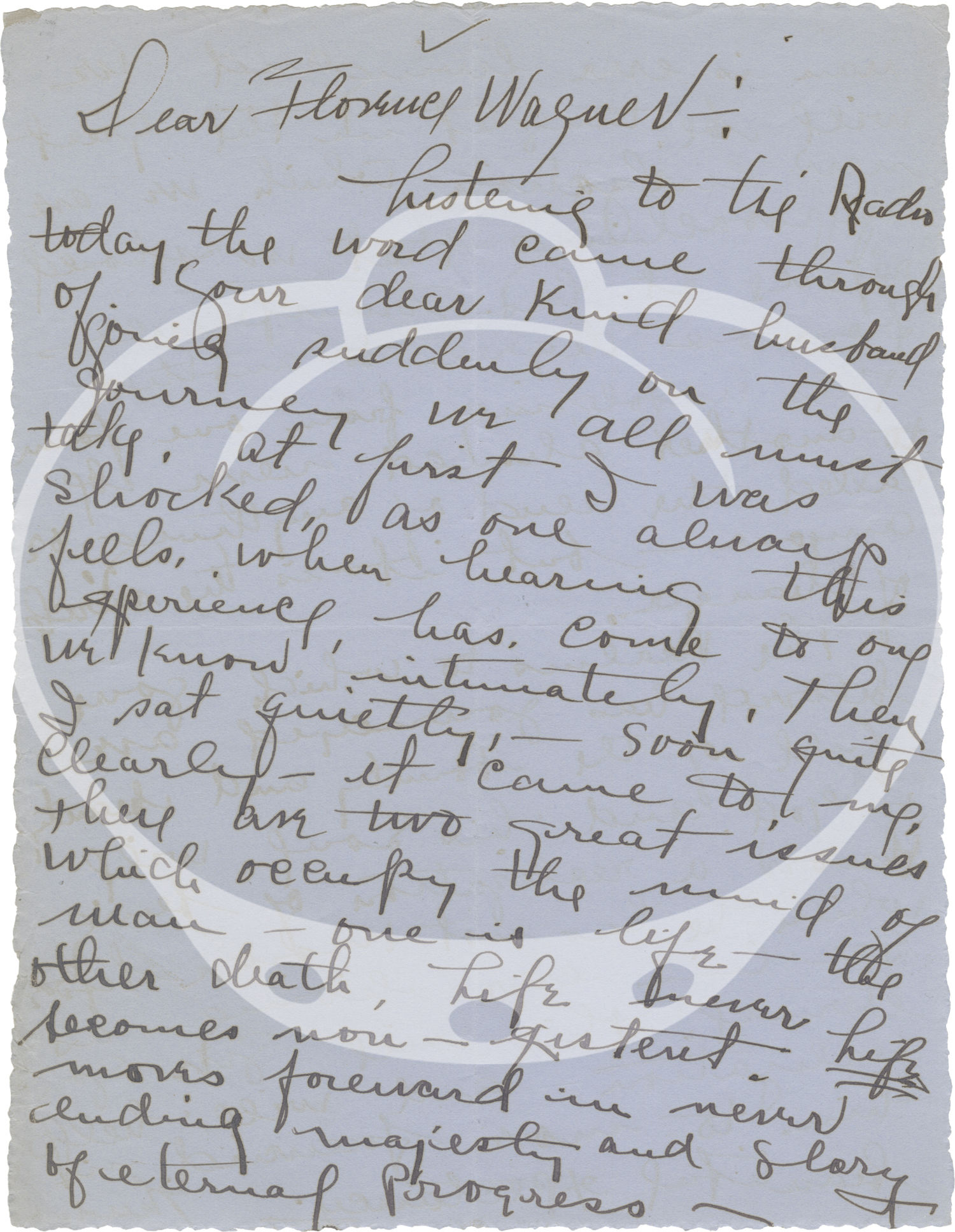 Archive of original letters and telegrams to publisher and progressive ...