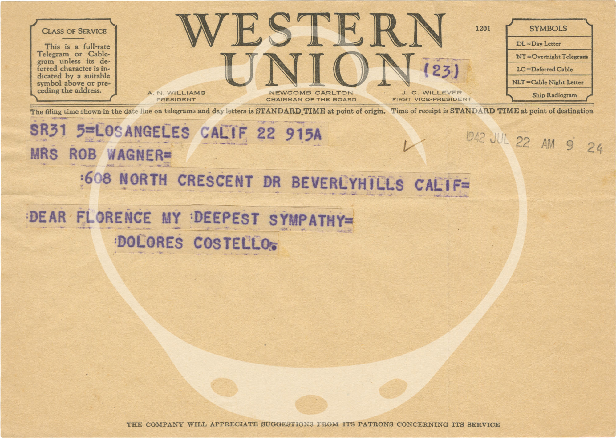 Archive of original letters and telegrams to publisher and progressive ...