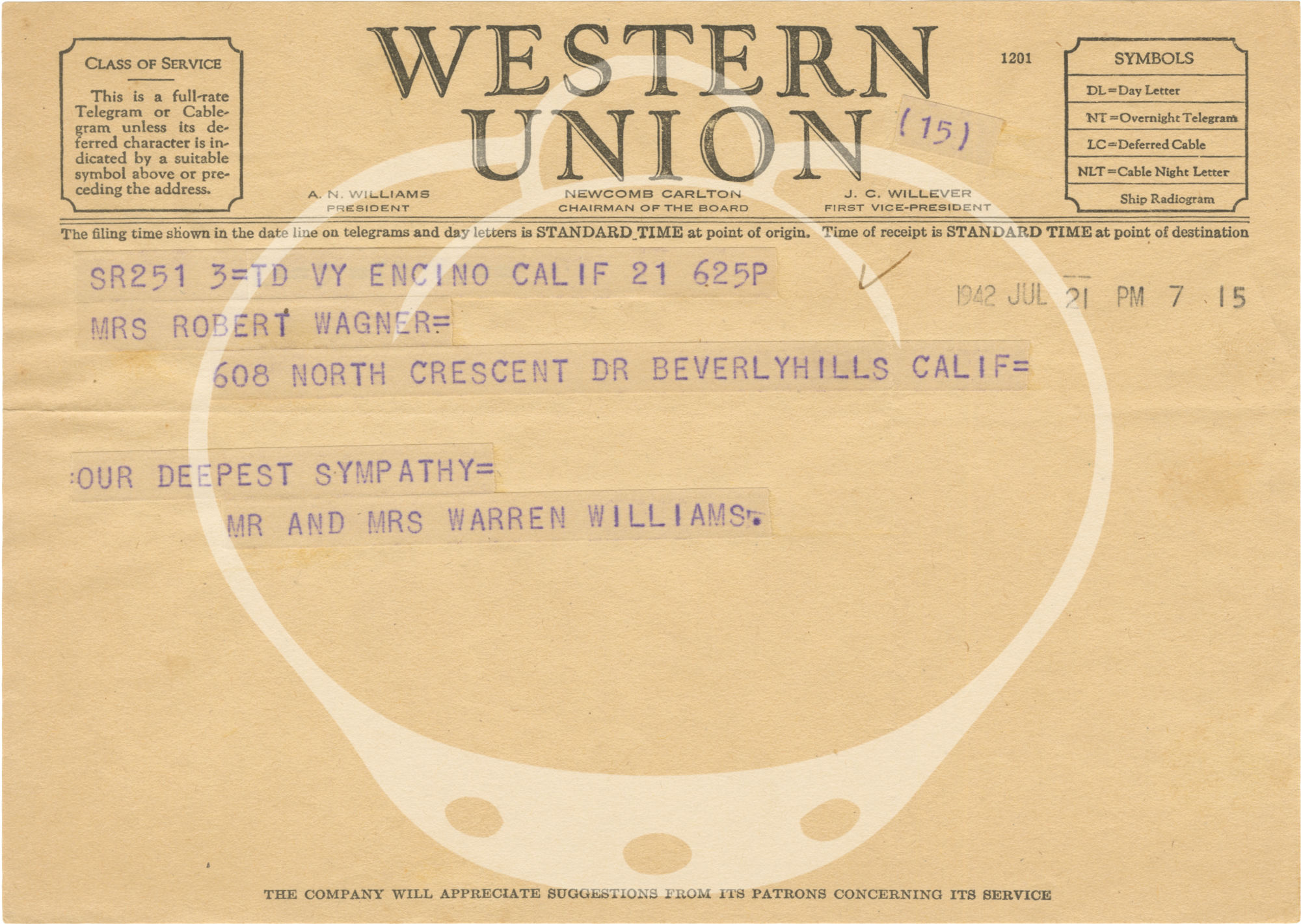 Archive of original letters and telegrams to publisher and progressive ...