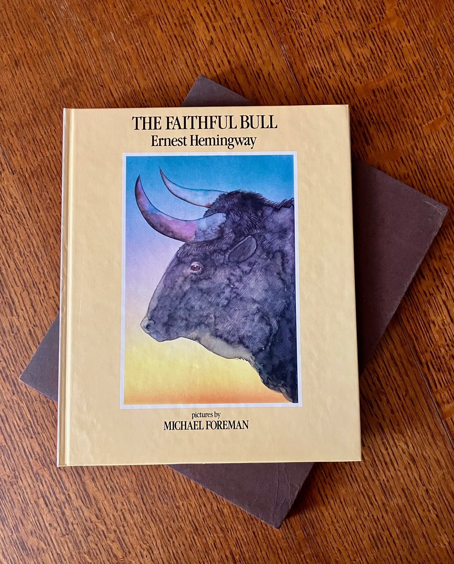 THE FAITHFUL BULL by HEMINGWAY. ERNEST | 1980 | Hamish Hamilton. London ...