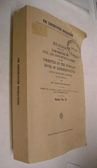 FBI undercover operations: report of the Subcommittee on Civil and ...
