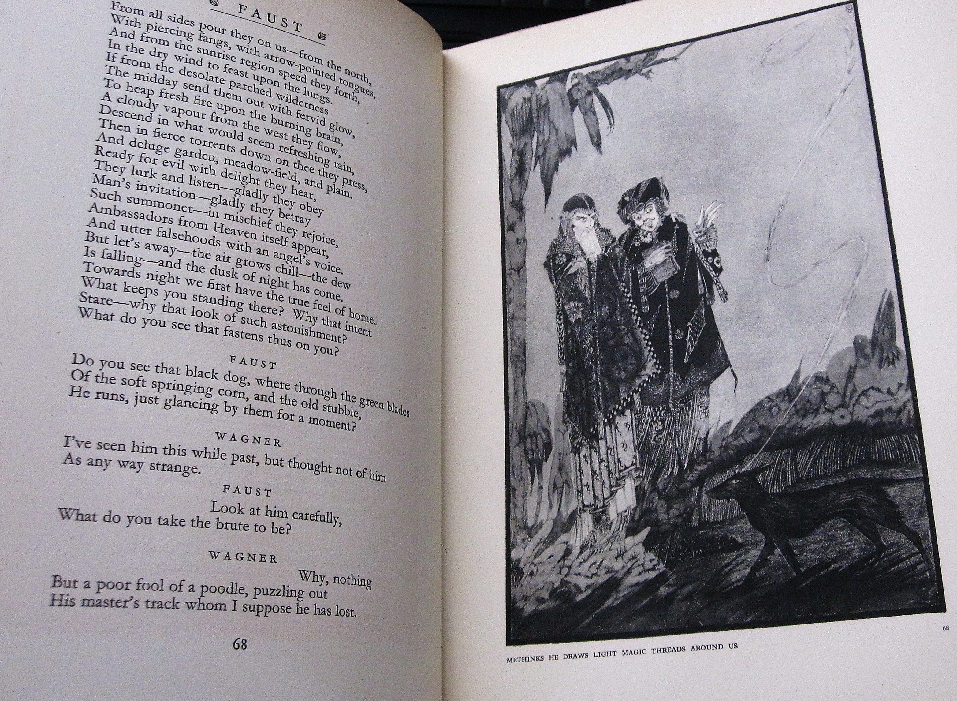 Goethe's Faust with Illustrations by Harry Clarke [Limited Edition ...