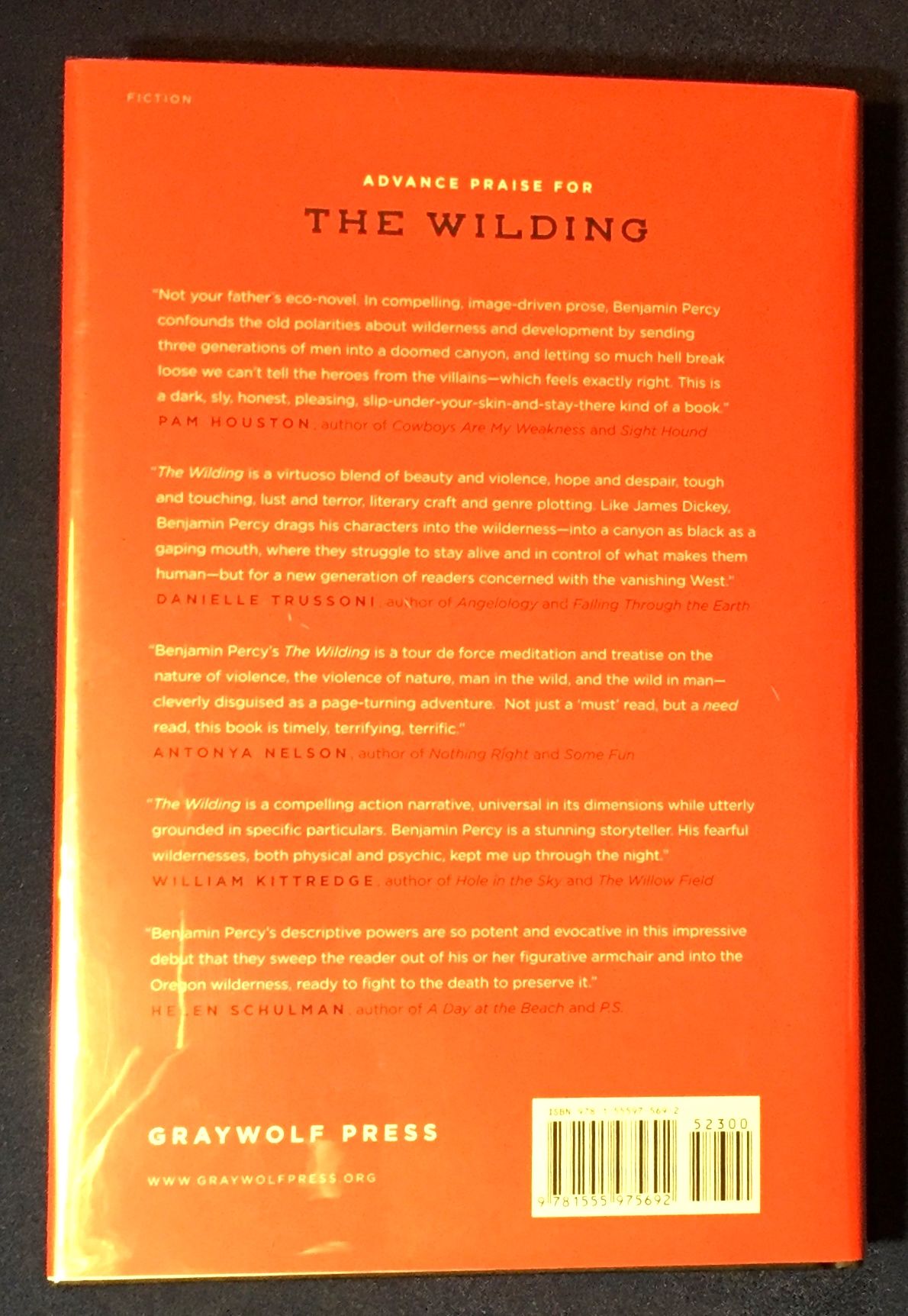 BIBLIO | THE WILDING; A Novel [Limited Edition: Signed with Slipcase ...